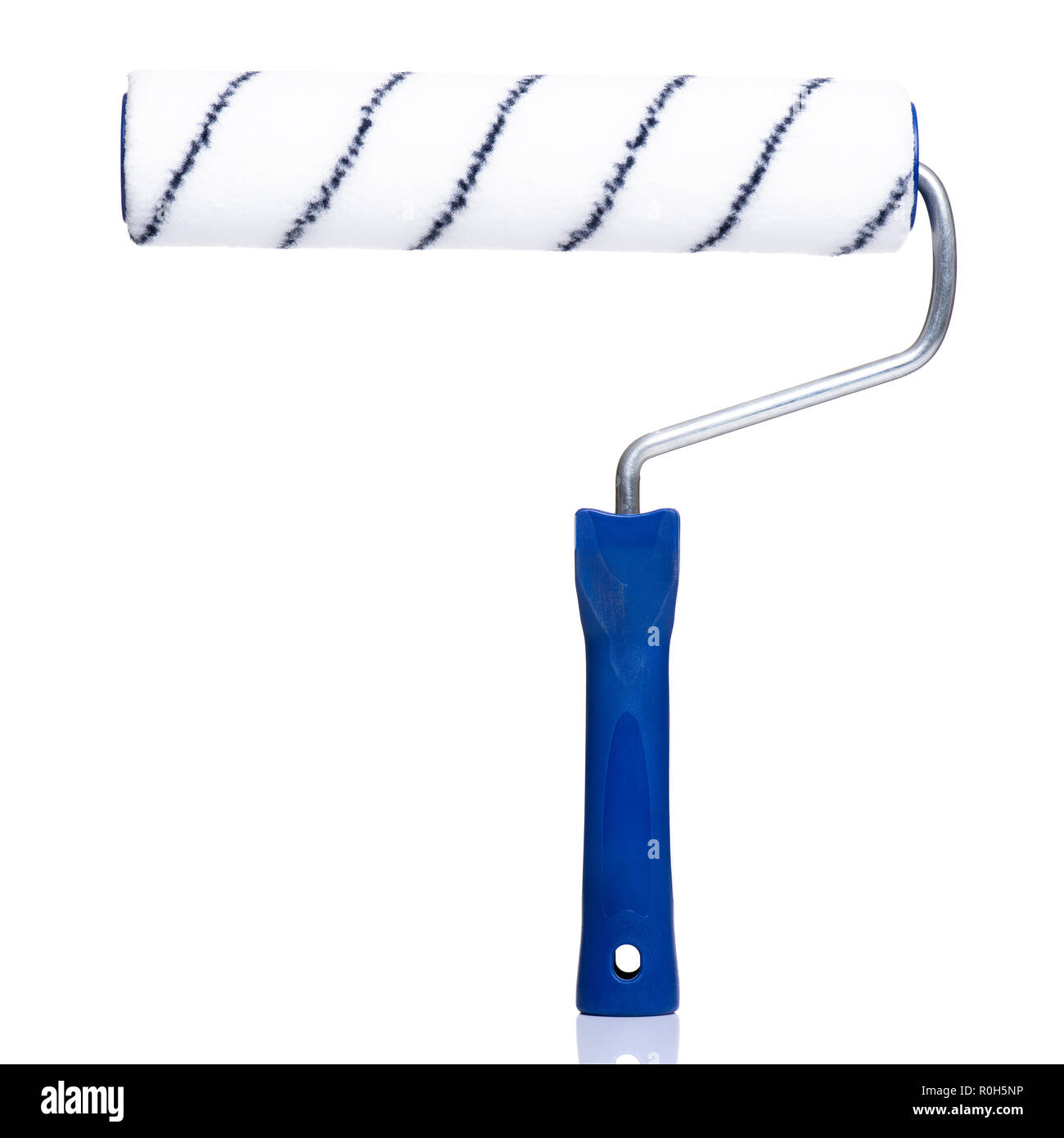 Paint roller isolated on white Stock Photo - Alamy