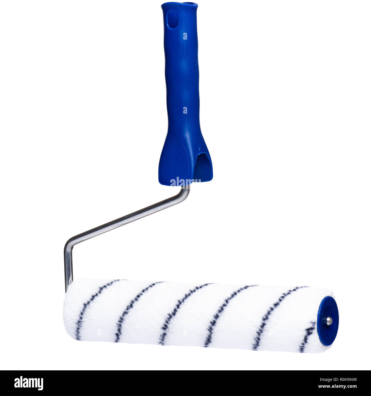 Paint roller isolated on white Stock Photo - Alamy