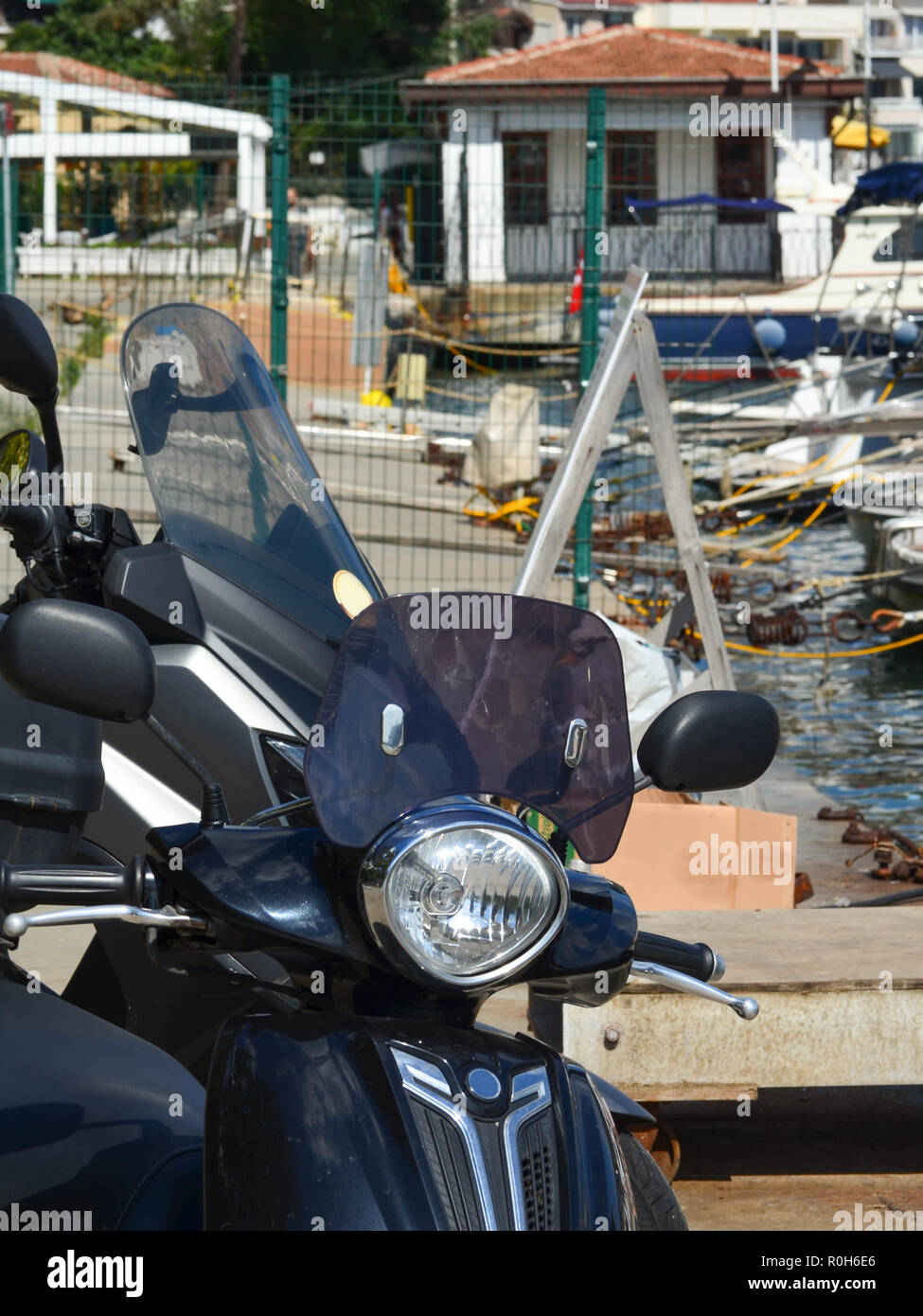 Moped engine hi-res stock photography and images - Alamy
