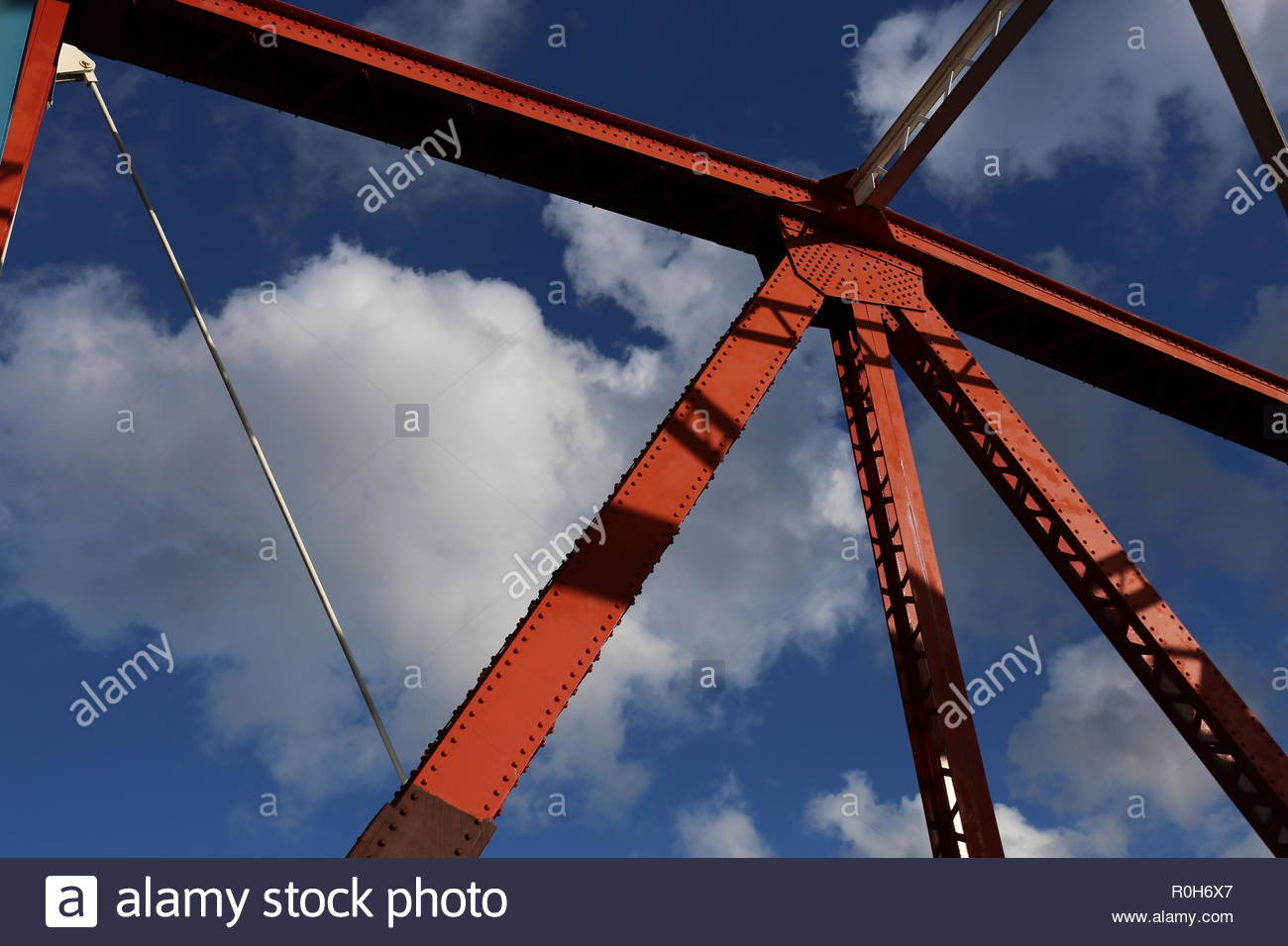 Red Girders High Resolution Stock Photography and Images - Alamy