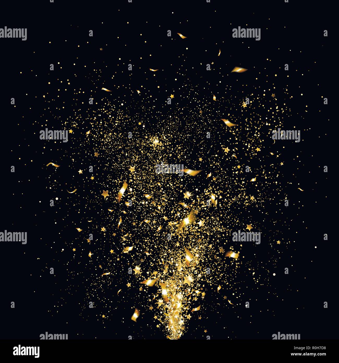 Confetti burst background festive Stock Vector Images - Alamy