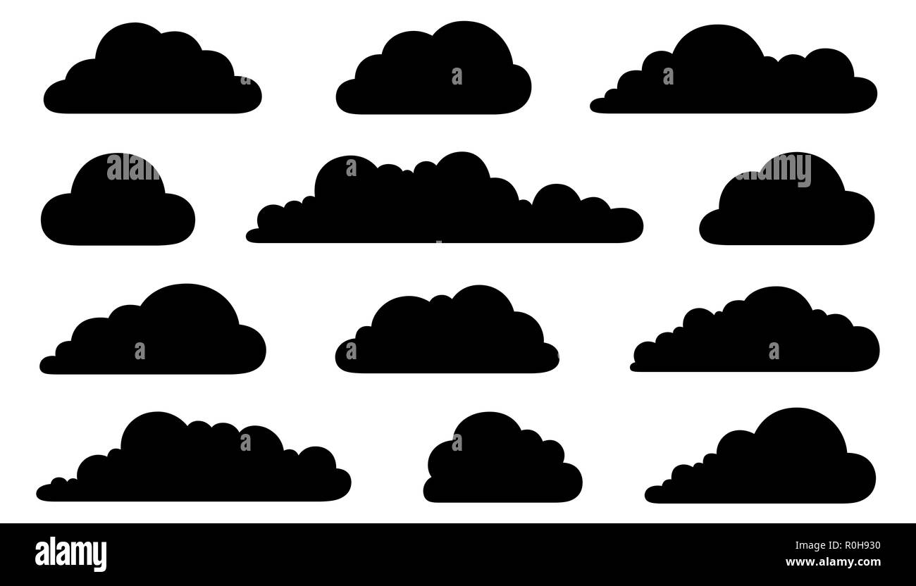 Weather storm black clouds Cut Out Stock Images & Pictures - Alamy