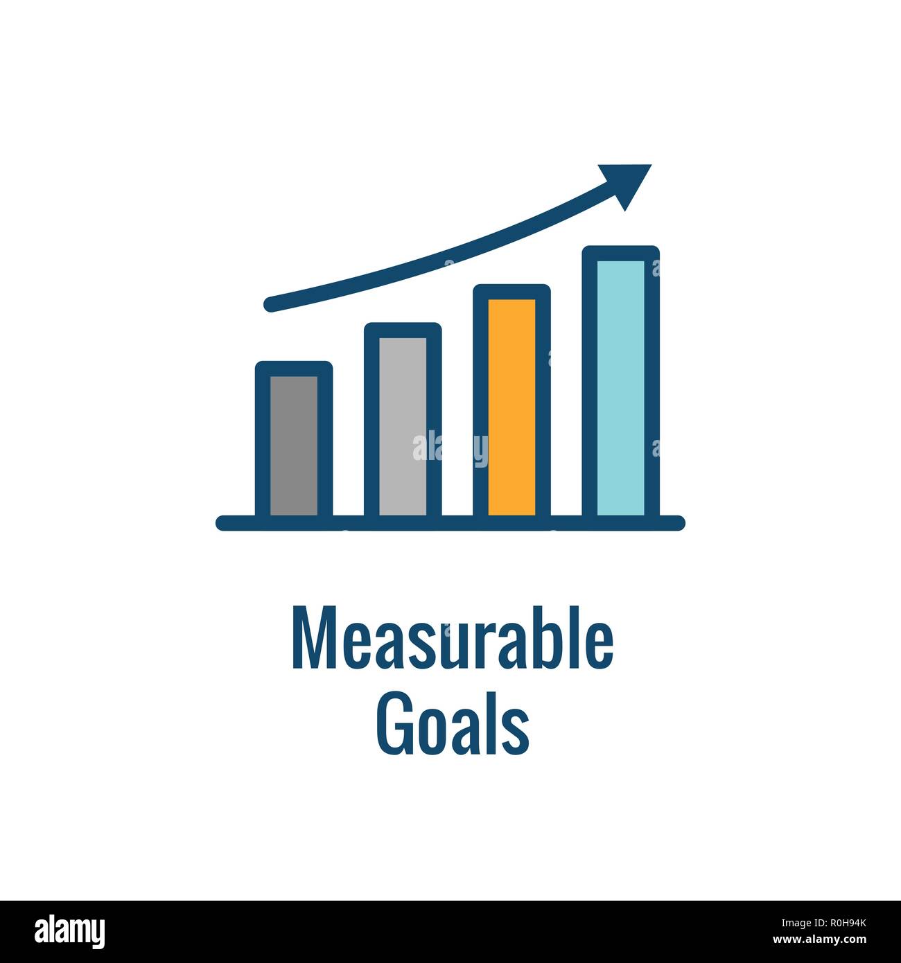 Smart goal vector vectors hi-res stock photography and images - Alamy