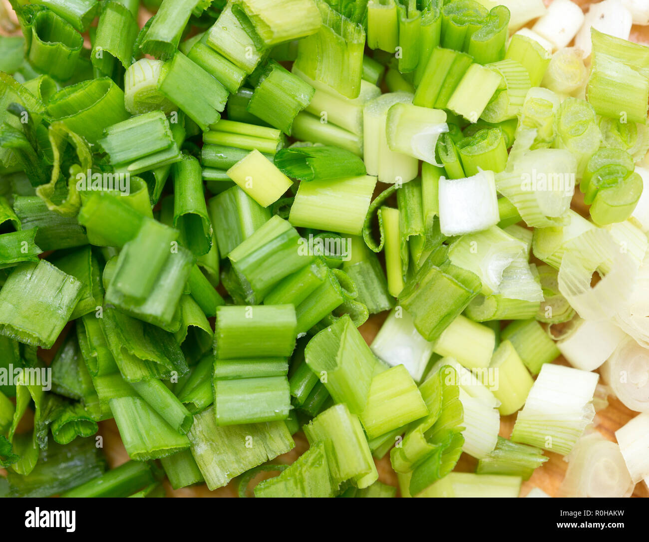 Chopped green onion hi-res stock photography and images - Alamy