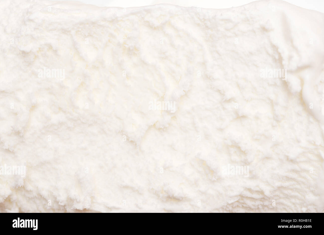 Vanilla ice cream background Stock Photo - Alamy