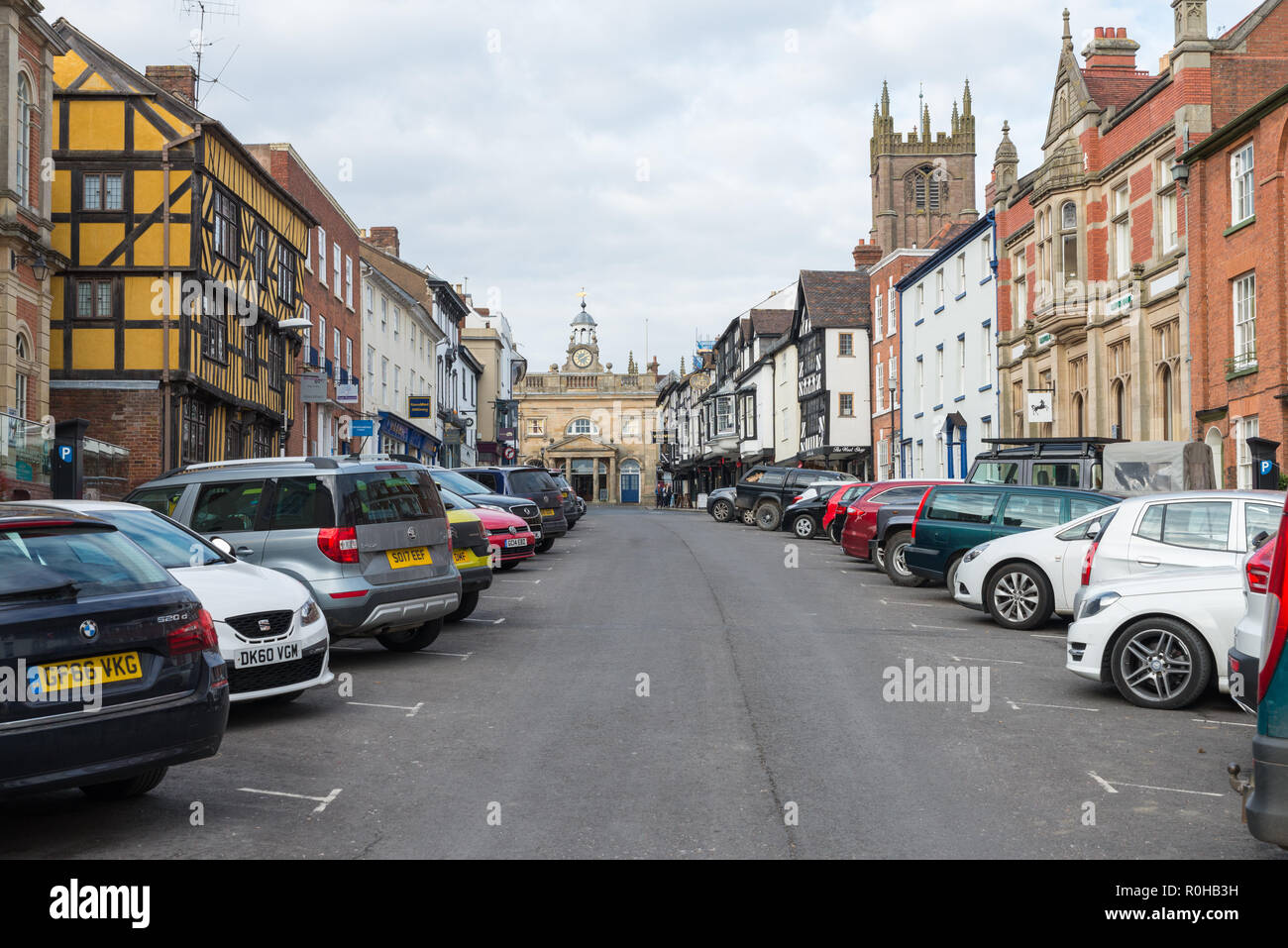 Butter cross ludlow shropshire hi-res stock photography and images - Alamy