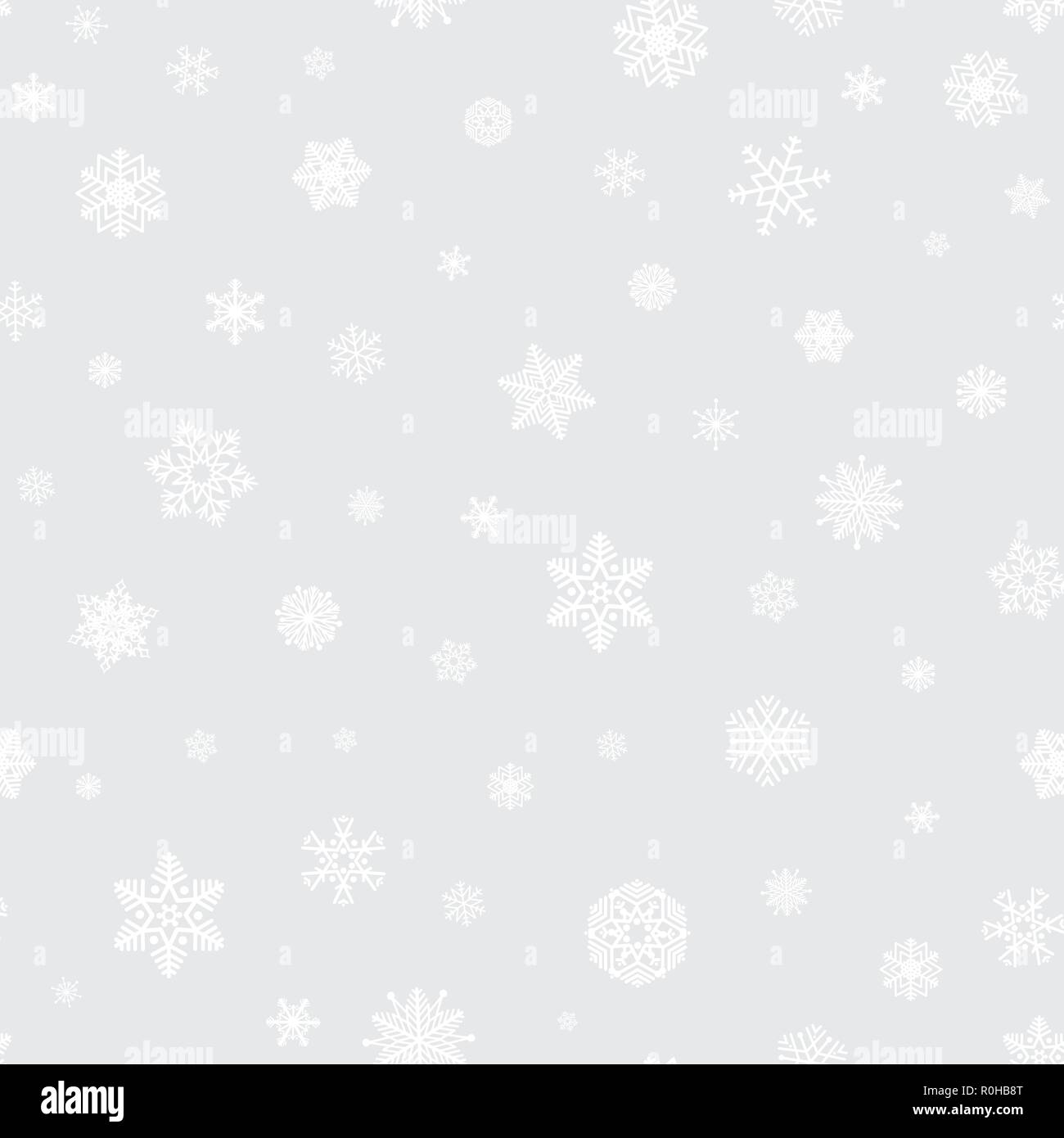 Christmas icons seamless pattern, Happy Winter Holiday tile background ...