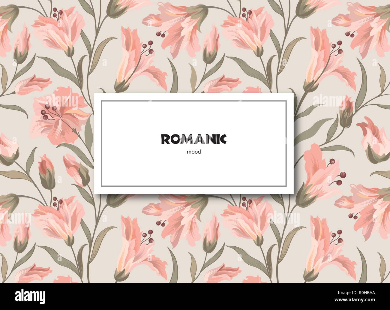 Floral pattern. Flower background. Floral design for perfume, women ...