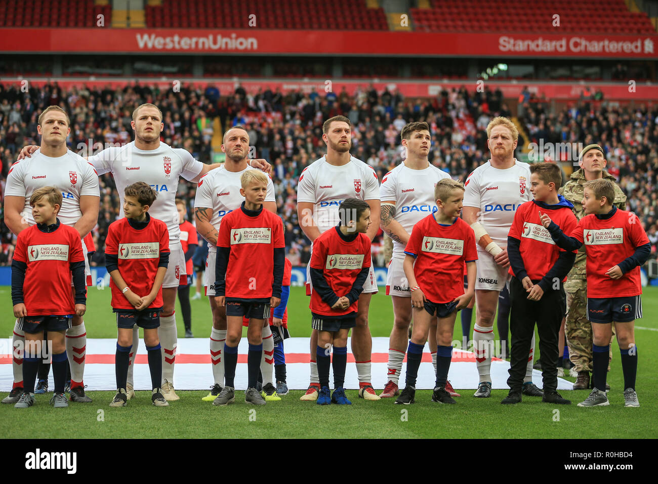 4th November, Anfield, Liverpool, England ; Rugby League International ...