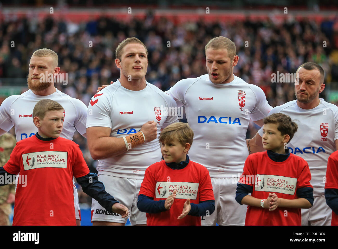 4th November, Anfield, Liverpool, England ; Rugby League International ...