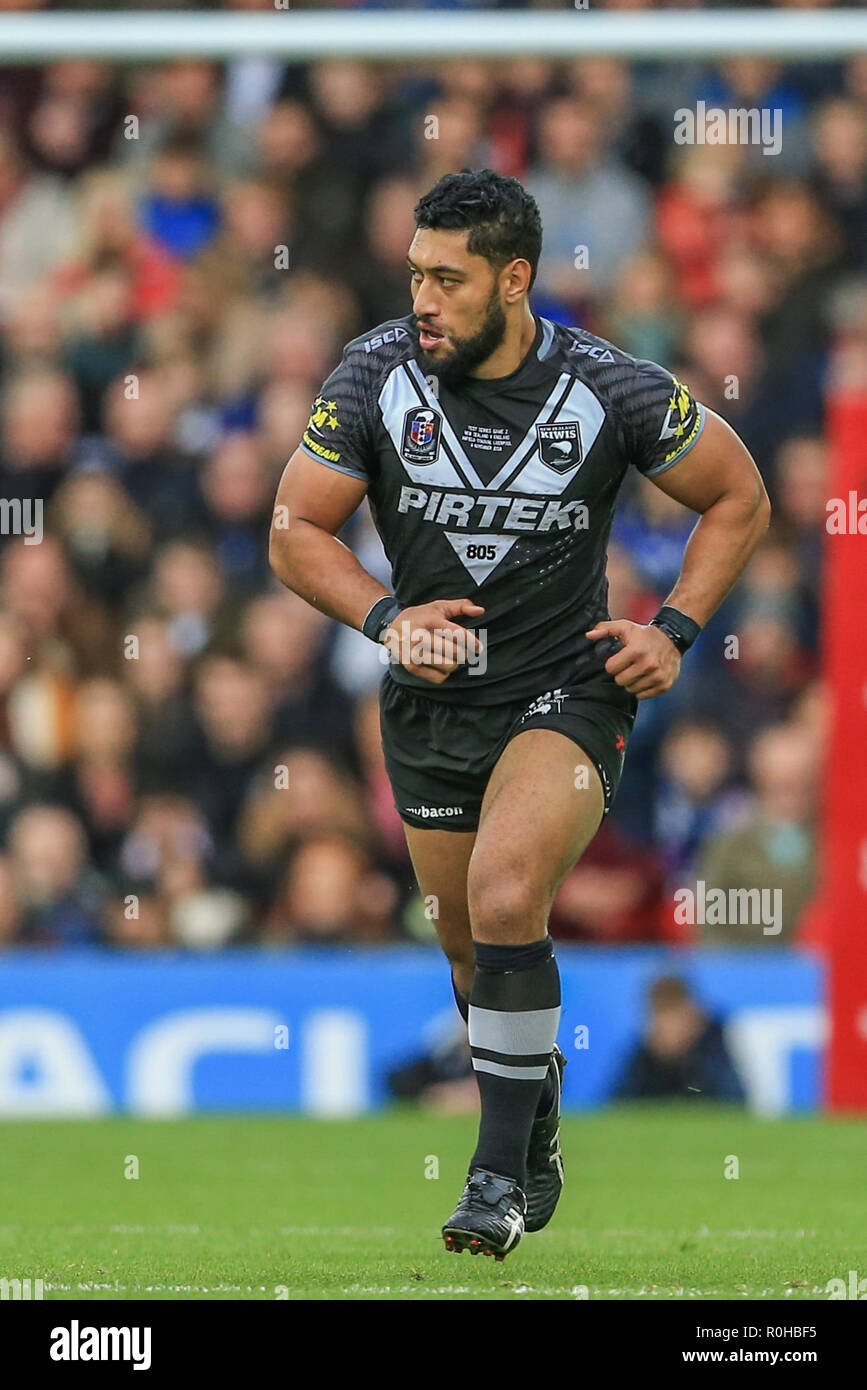 4th November, Anfield, Liverpool, England ; Rugby League International ...