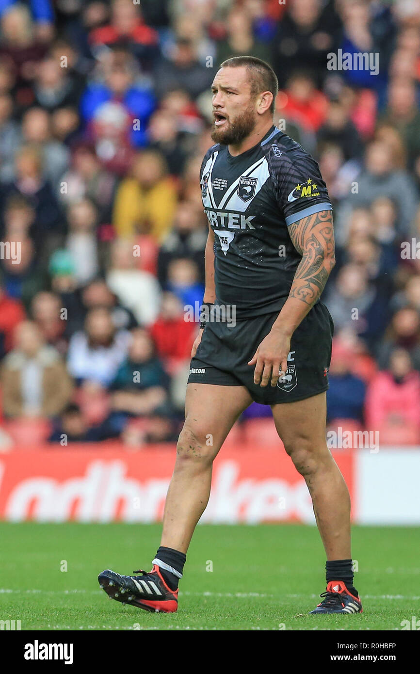 4th November, Anfield, Liverpool, England ; Rugby League International ...