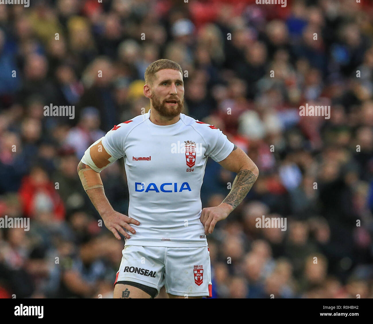 4th November, Anfield, Liverpool, England ; Rugby League International ...