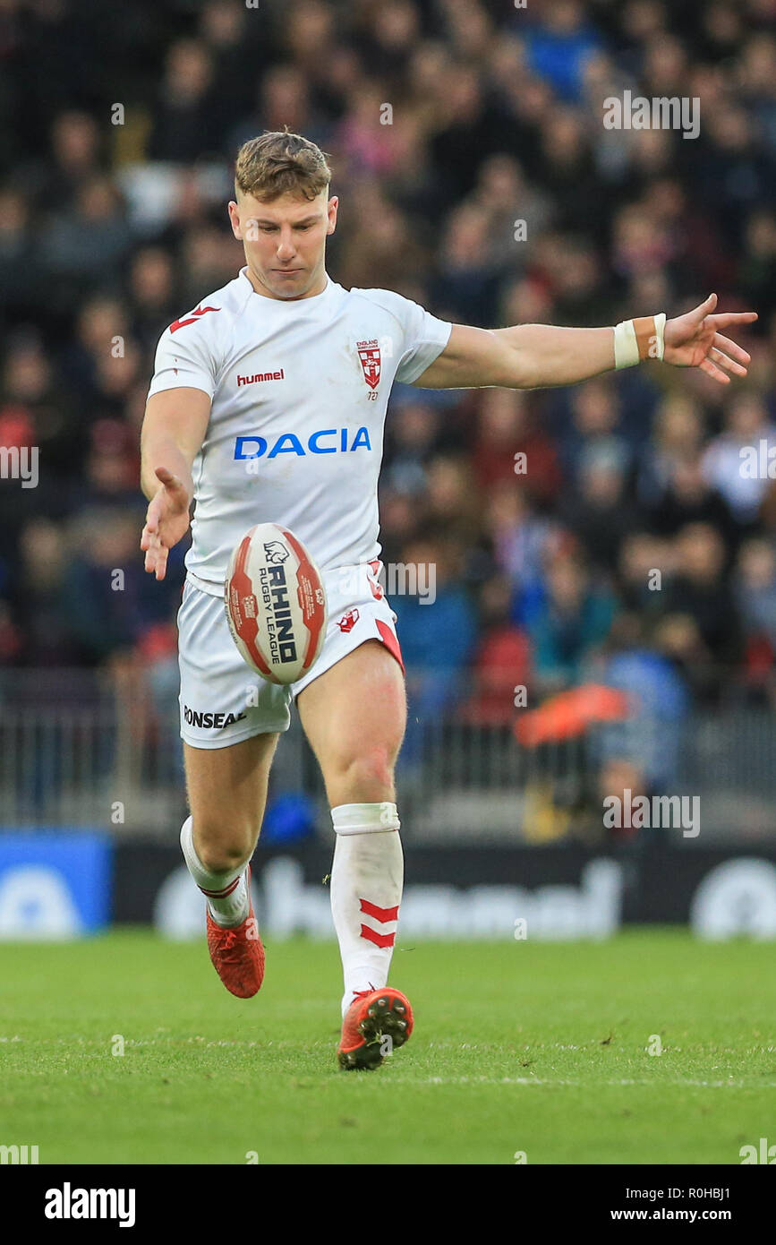 4th November, Anfield, Liverpool, England ; Rugby League International ...