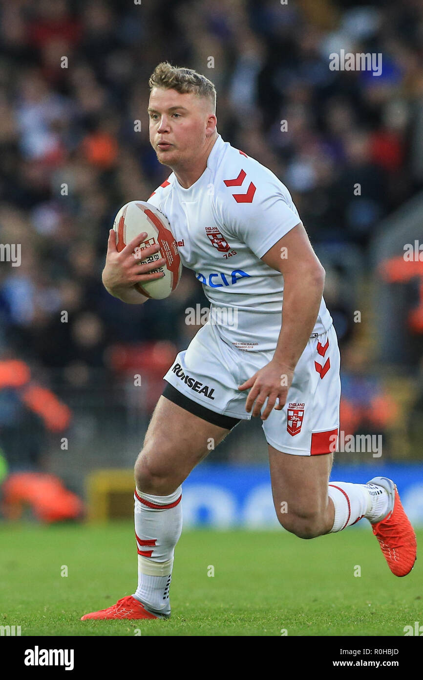 4th November, Anfield, Liverpool, England ; Rugby League International ...