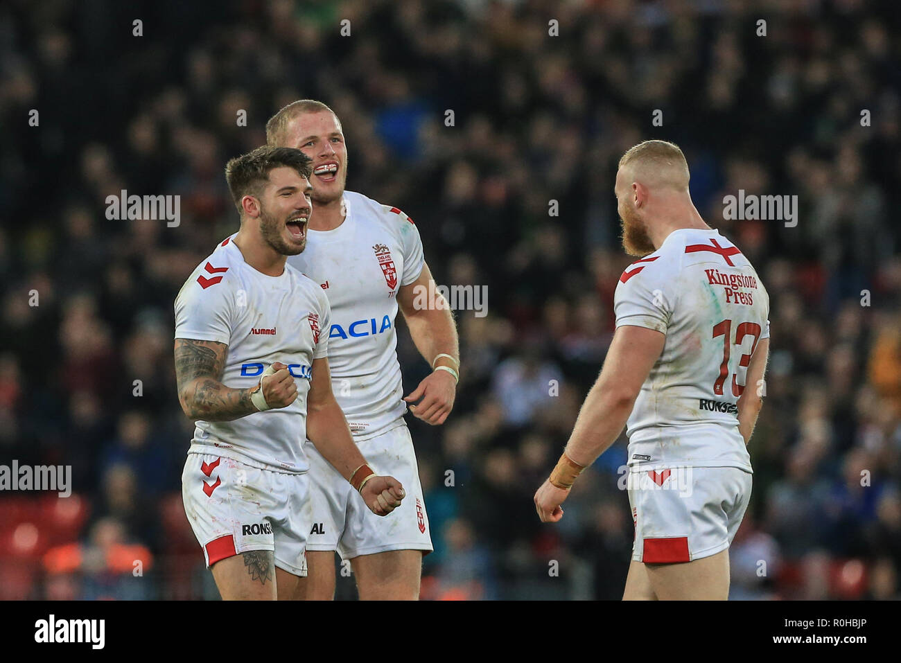 4th November, Anfield, Liverpool, England ; Rugby League International ...