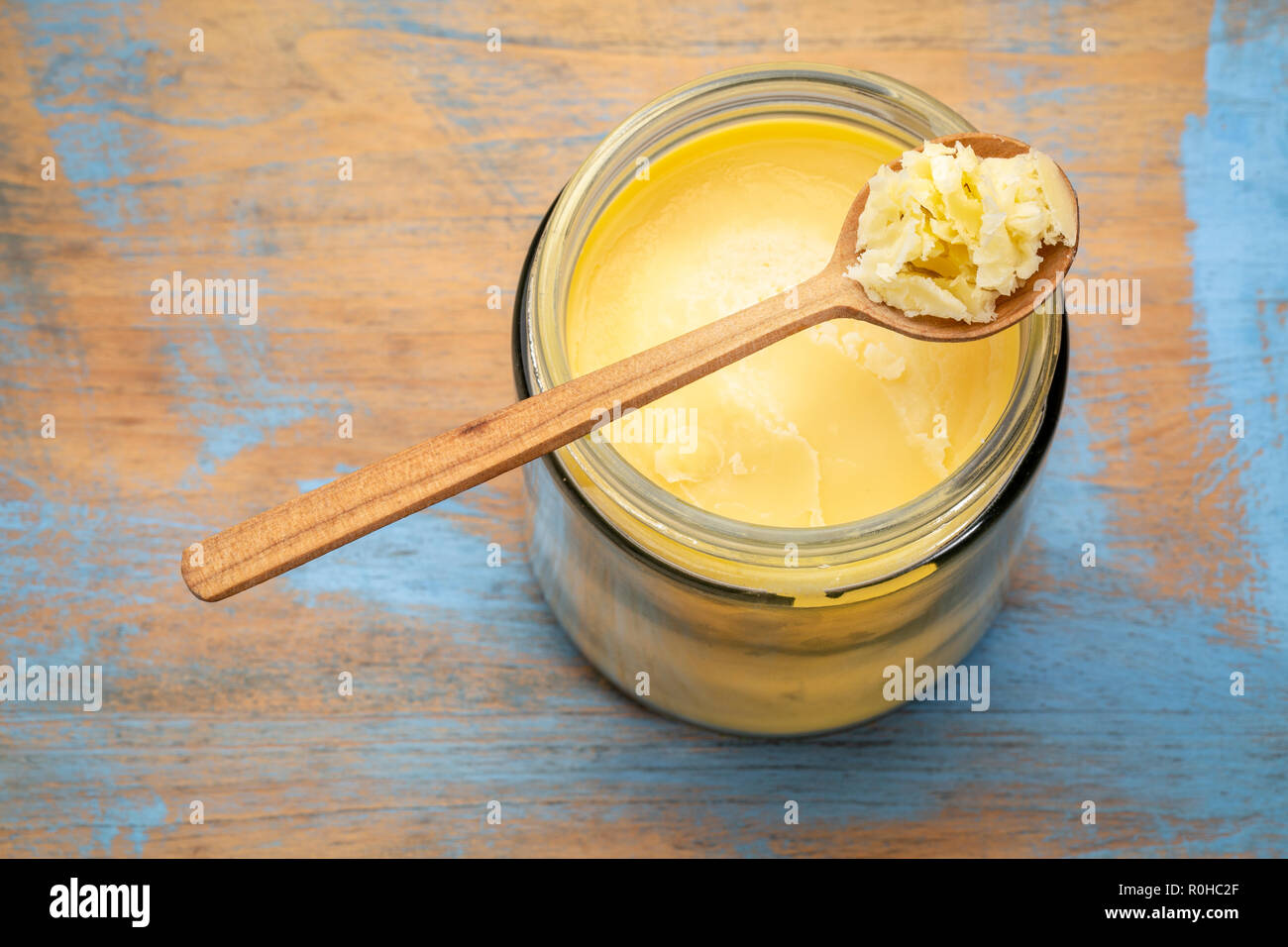 Ghee spoon hi-res stock photography and images - Alamy