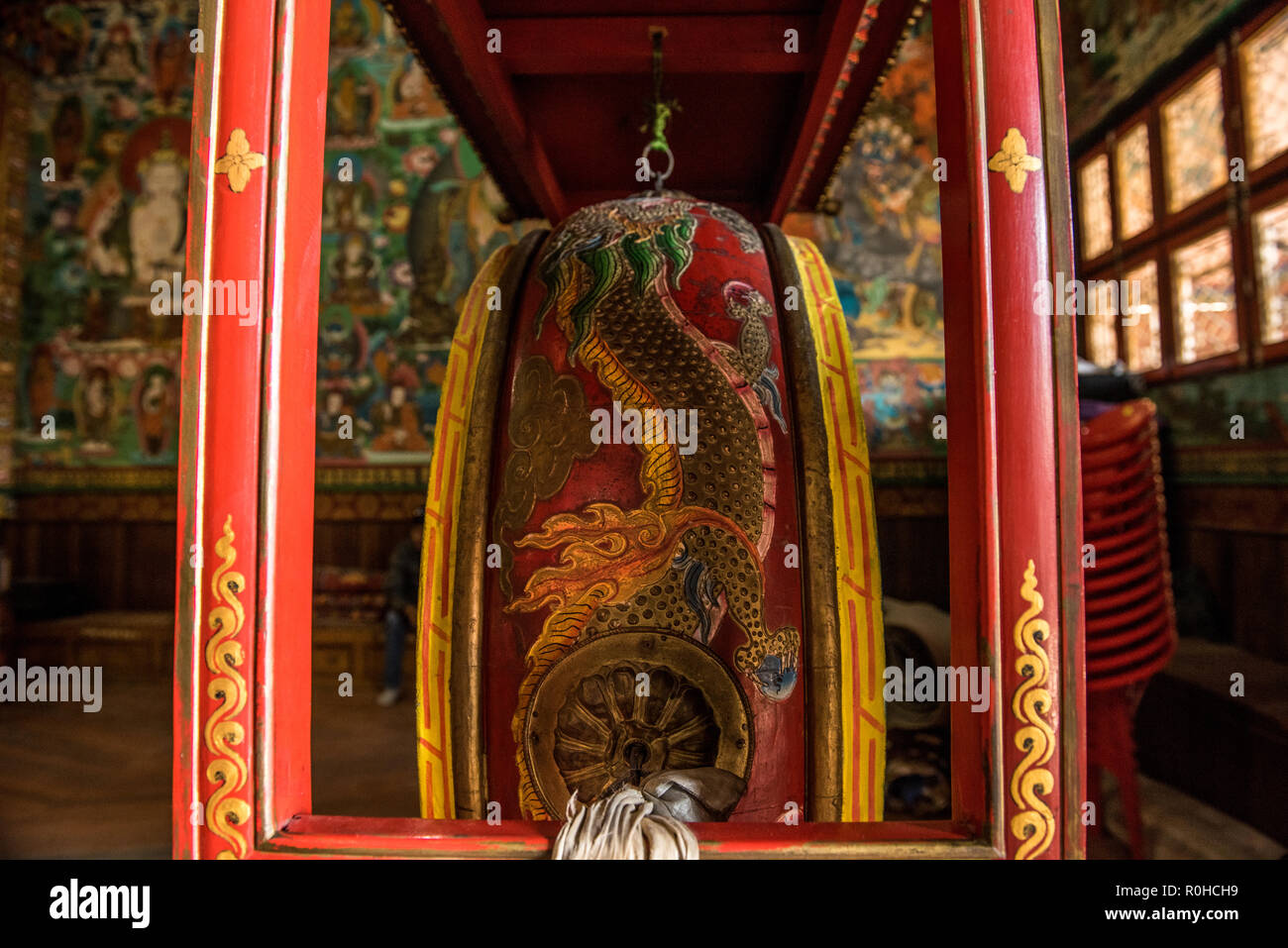 Painting boudhanath stupa hi-res stock photography and images - Alamy