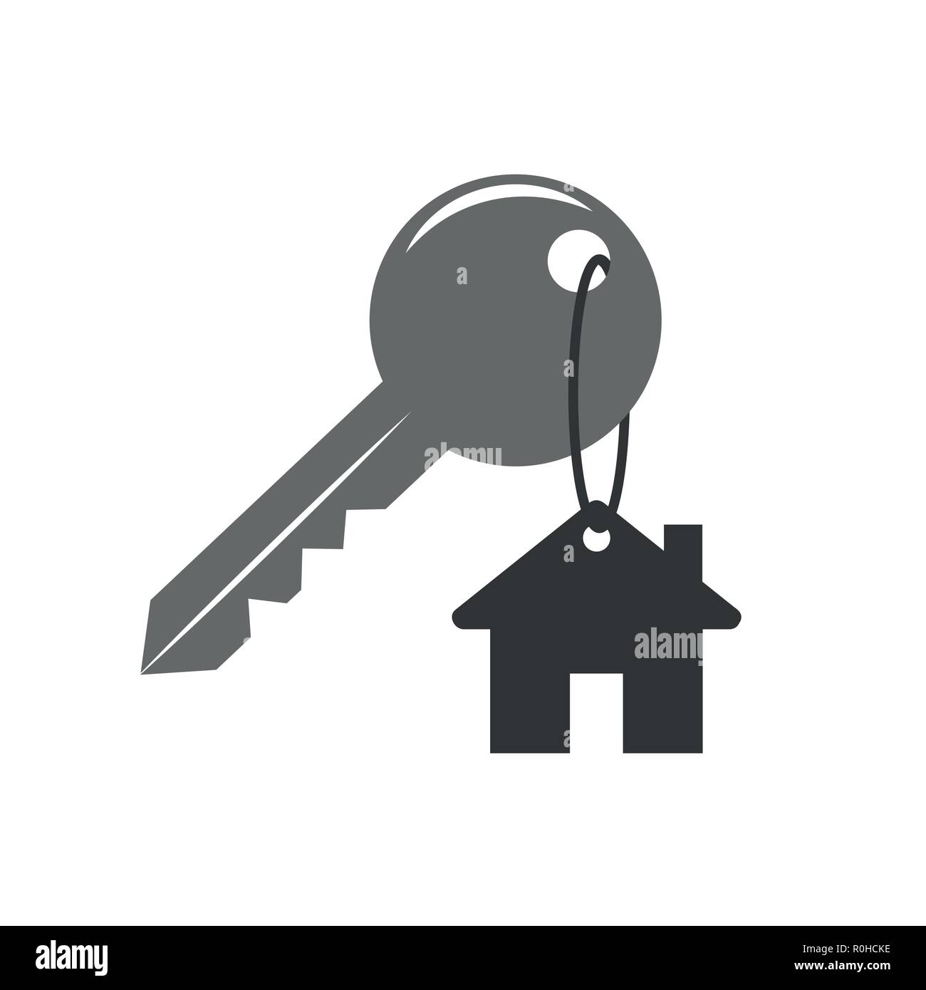 house key security icon vector illustration EPS10 Stock Vector Image ...