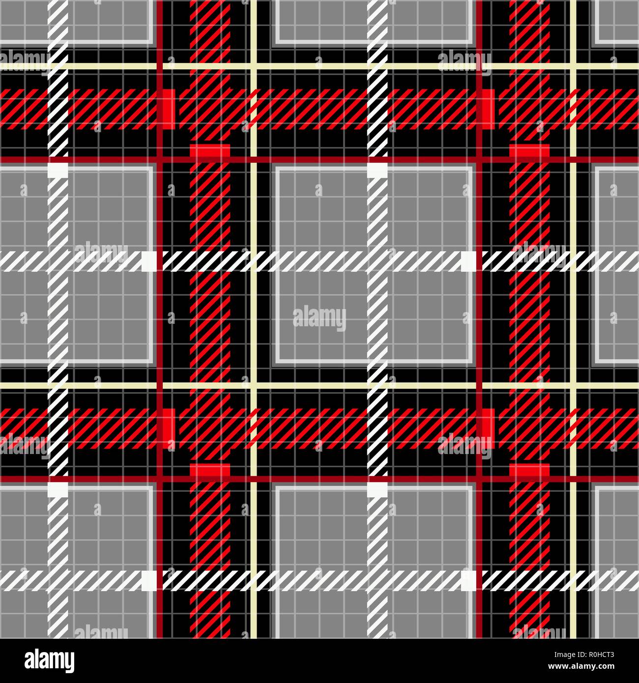 Classical Shirt Seamless Pattern. Checkered Plaid Vector Background ...