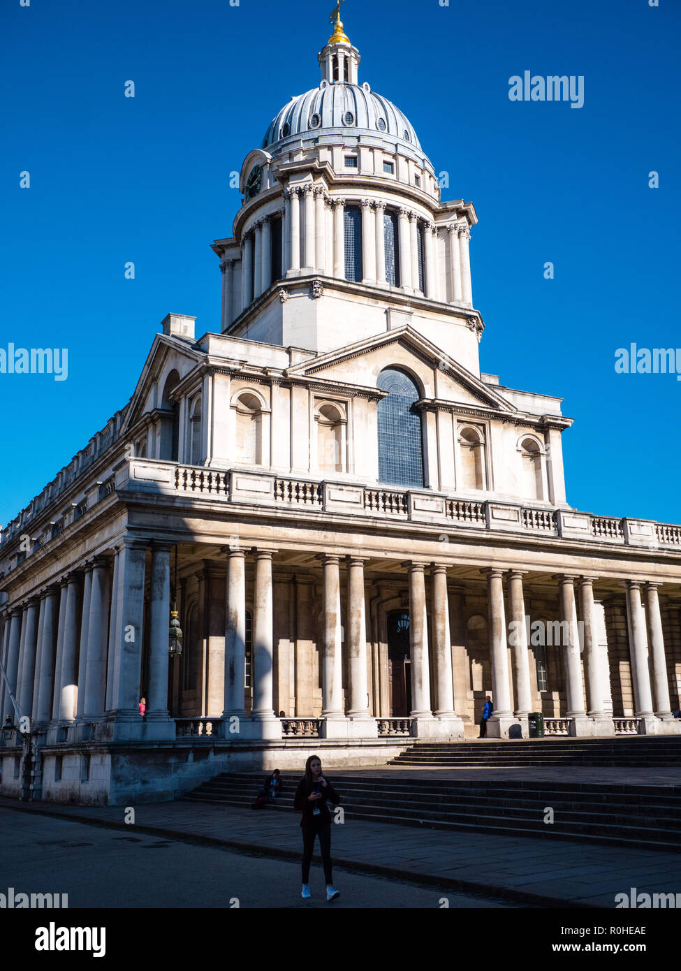 Old Royal Naval College, UNESCO World Heritage site, Greenwich, London ...