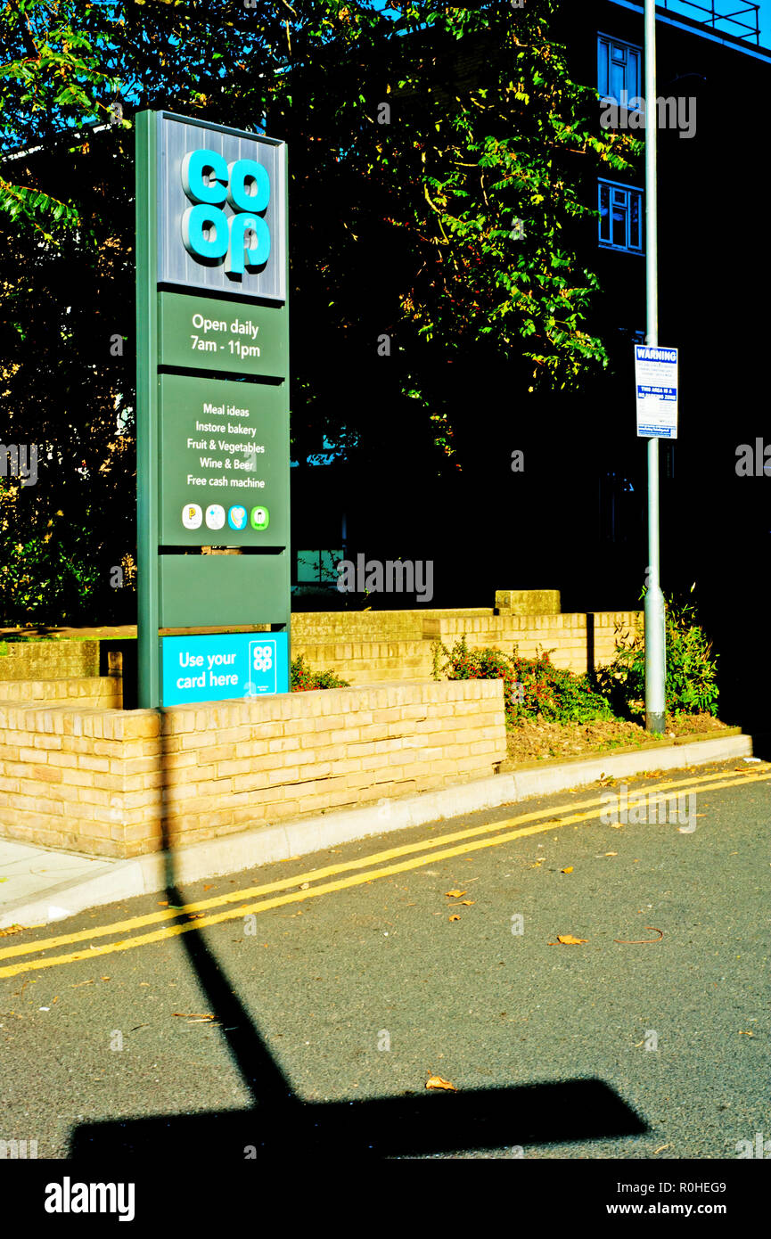 Co op sign hi-res stock photography and images - Alamy