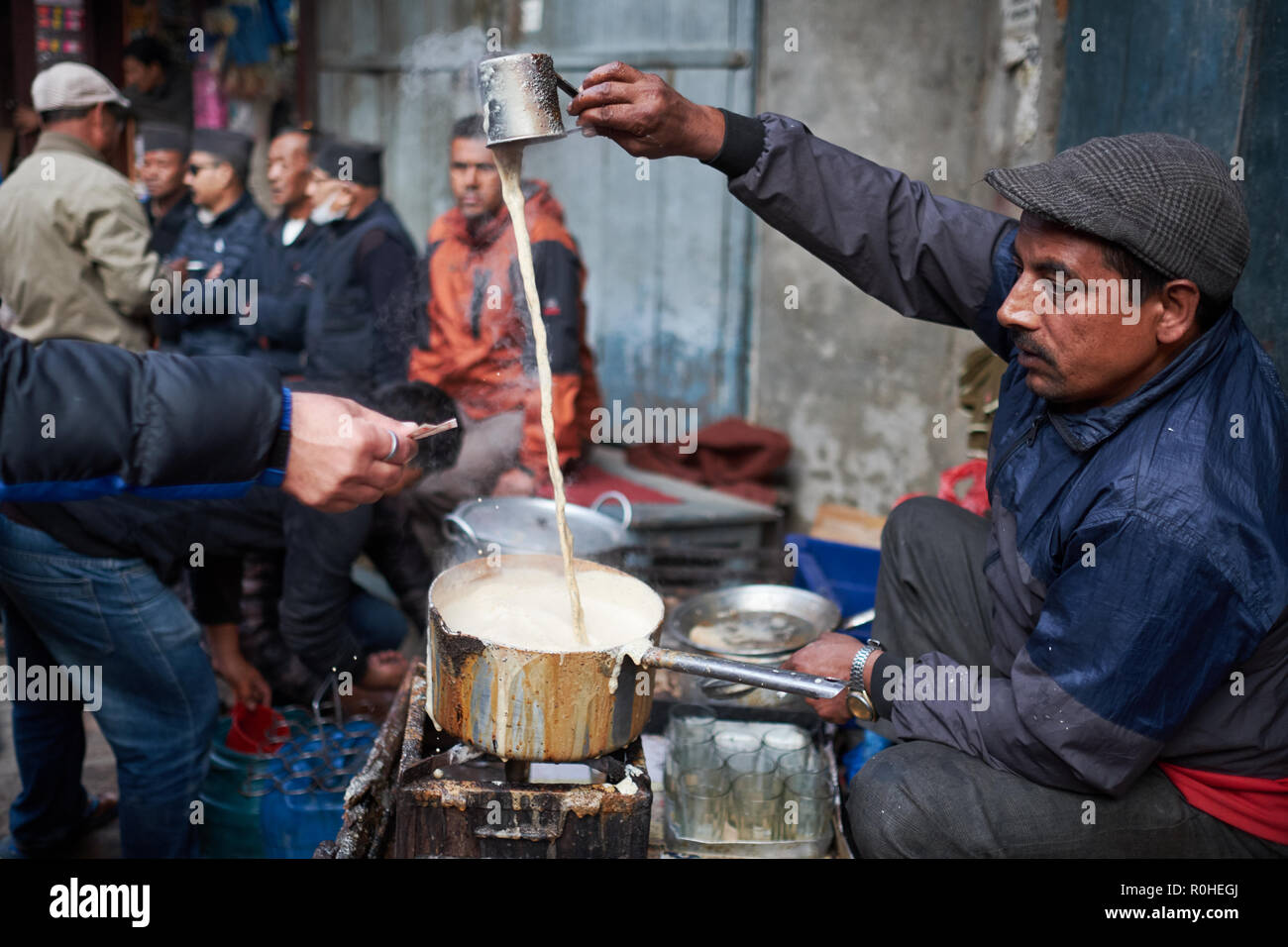Nepal tea hi-res stock photography and images - Alamy