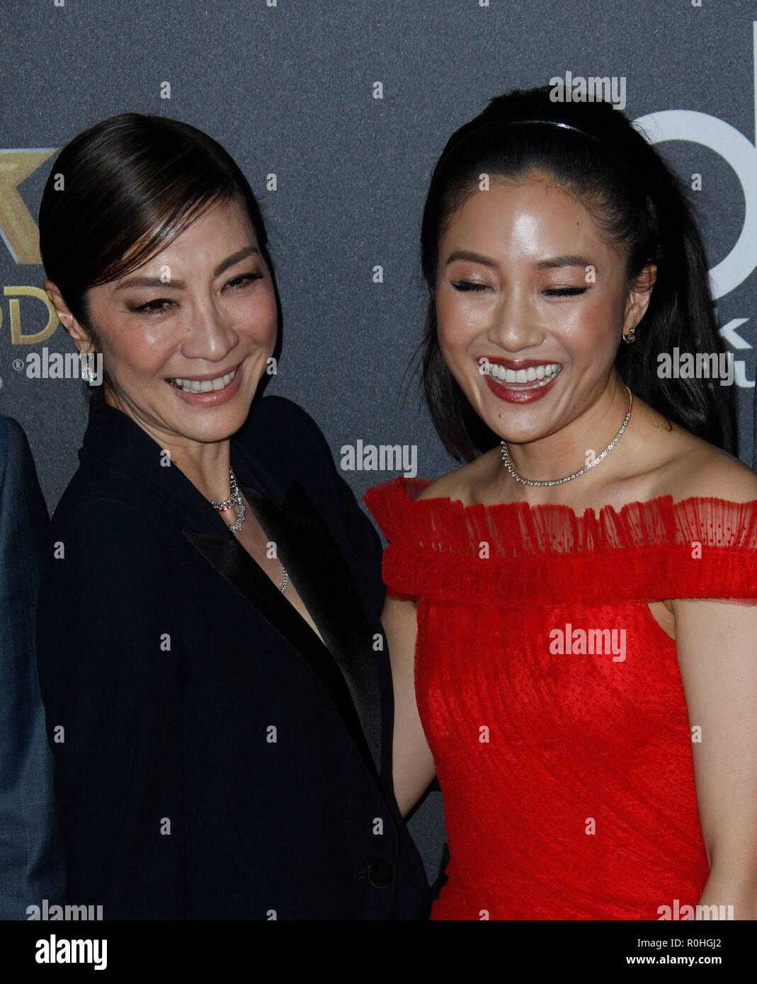 NOVEMBER 04: Michelle Yeoh (L) and Constance Wu attend the 22nd Annual ...
