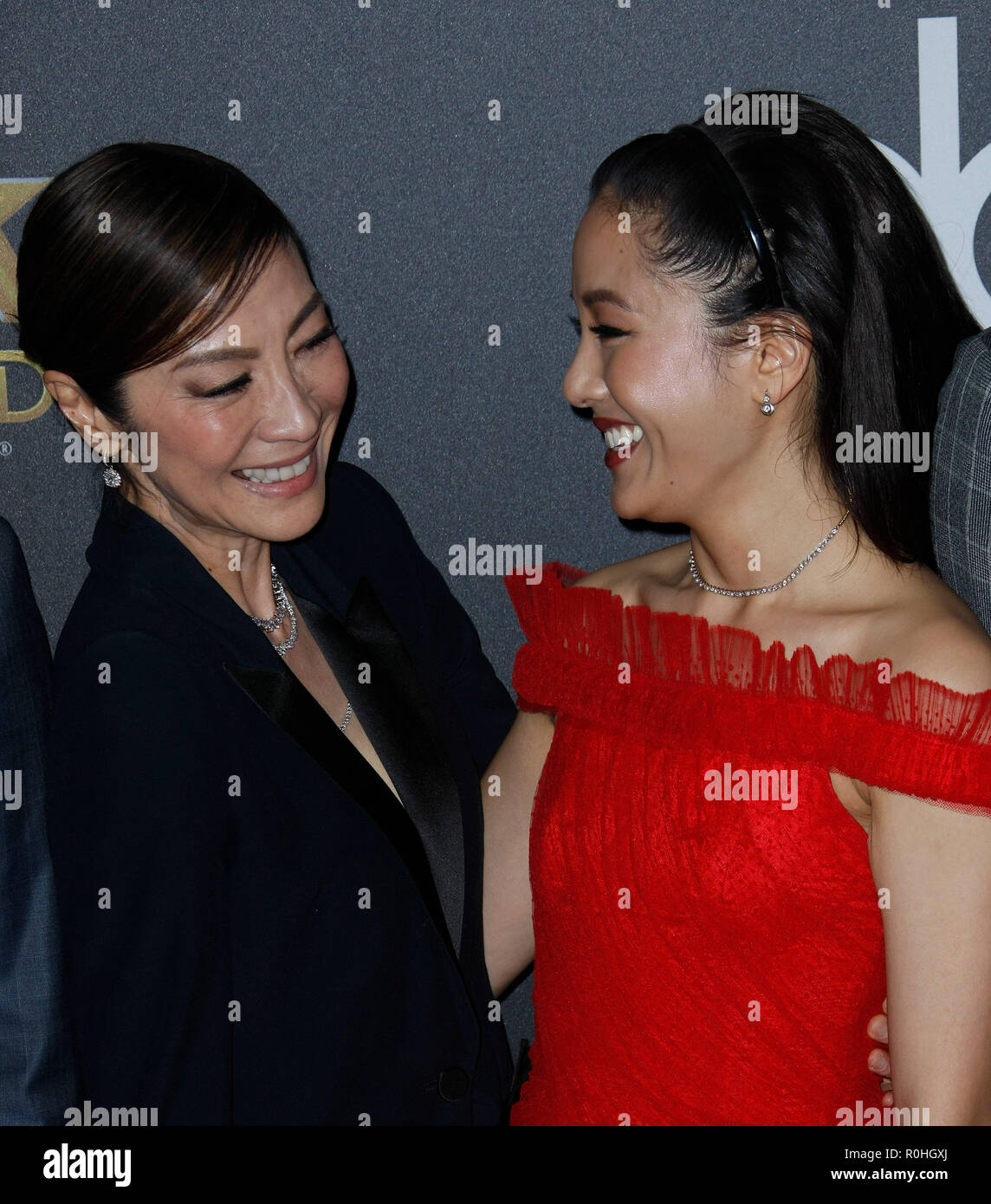 NOVEMBER 04: Michelle Yeoh (L) and Constance Wu attend the 22nd Annual ...