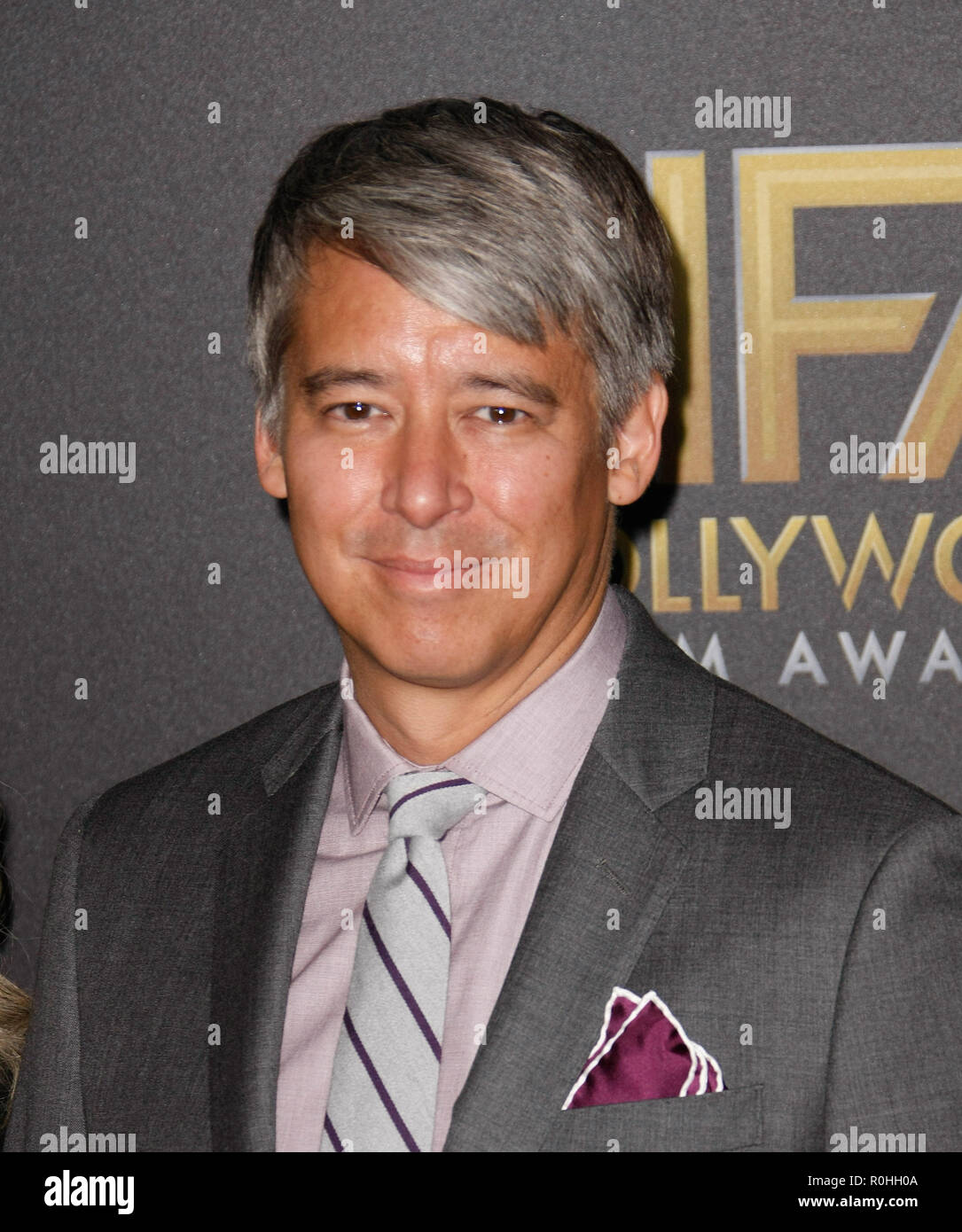 BEVERLY HILLS, CA - NOVEMBER 04: Tom Cross poses with the Hollywood ...