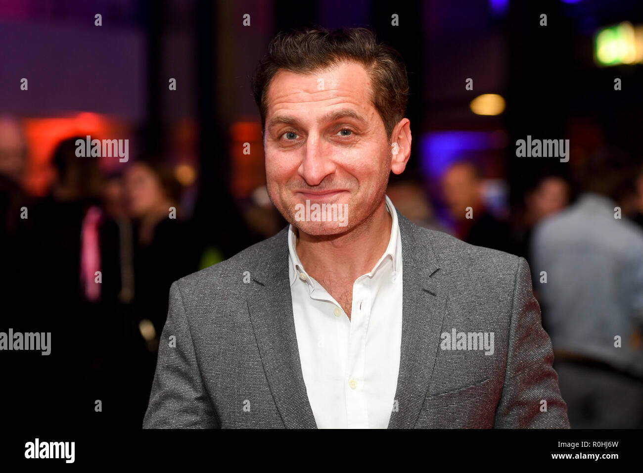 04 November 2018, Bavaria, München: Tim Seyfi, actor, comes to the ...