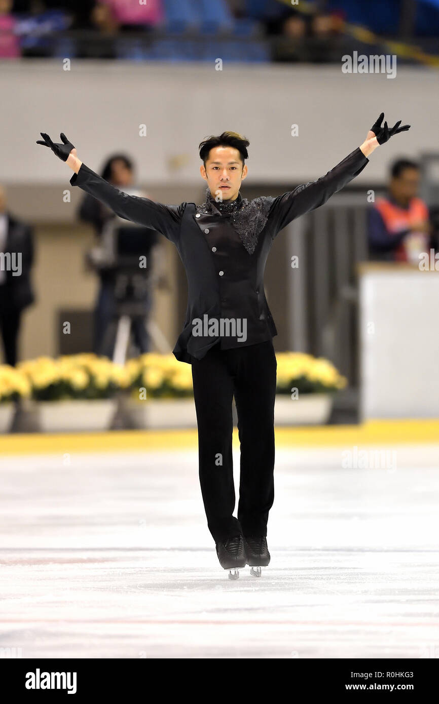 Nagoya, Aichi, Japan. 4th Nov, 2018. Daisuke Takahashi Figure Skating : Daisuke Takahashi of ...