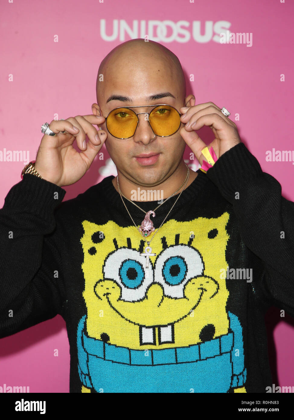 LOS ANGELES, CA - NOVEMBER 4: Osmar Escobar at The 2018 Alma Awards at ...