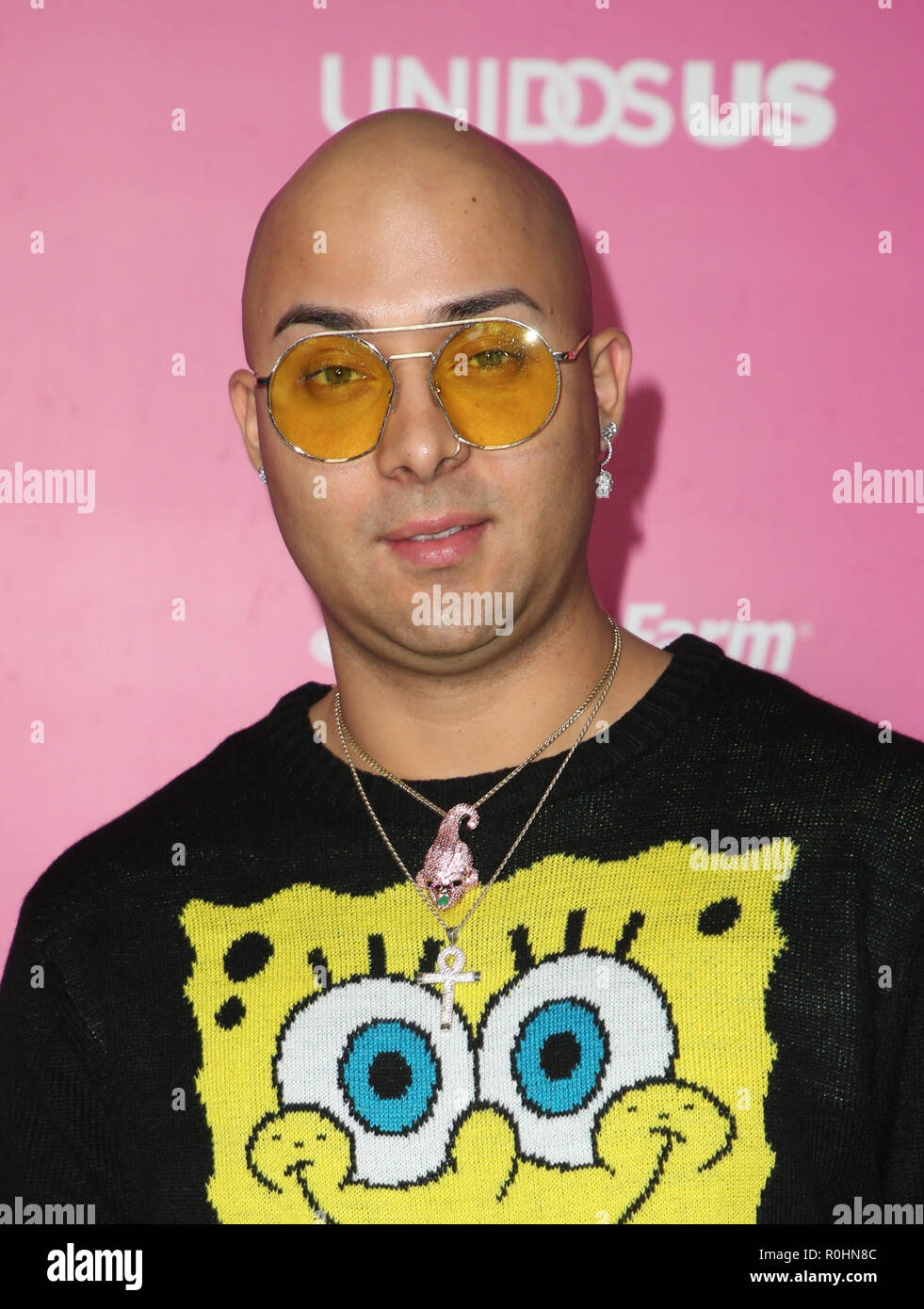 LOS ANGELES, CA - NOVEMBER 4: Osmar Escobar at The 2018 Alma Awards at ...