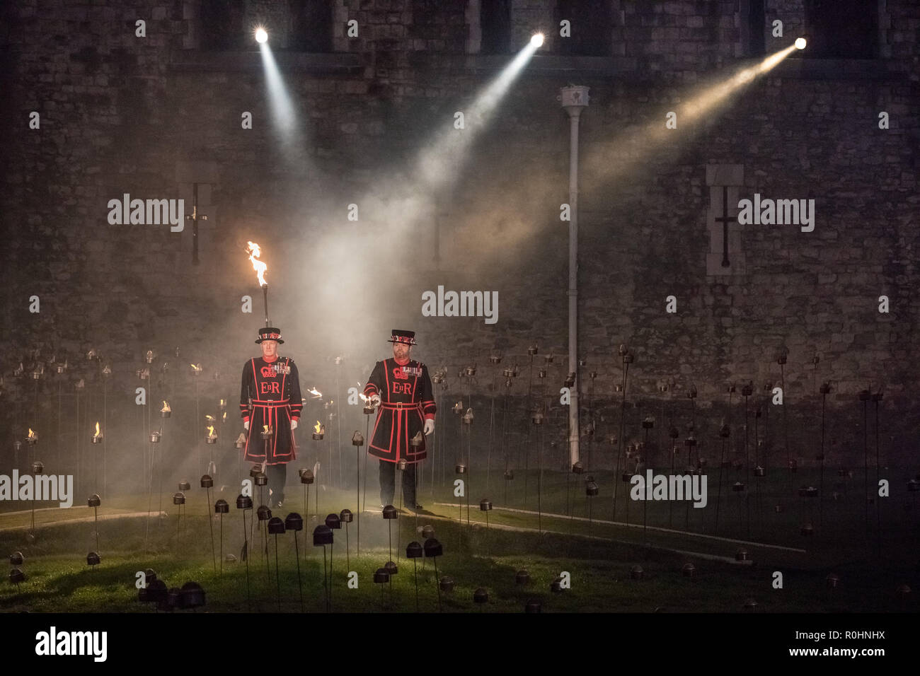 London, UK. 4th Nov 2018. Beyond the Deepening Shadow: Tower of London ...