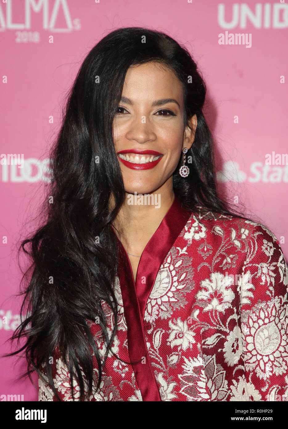 LOS ANGELES, CA - NOVEMBER 4: Danay Garcia at The 2018 Alma Awards at the LA Live Event Deck in ...