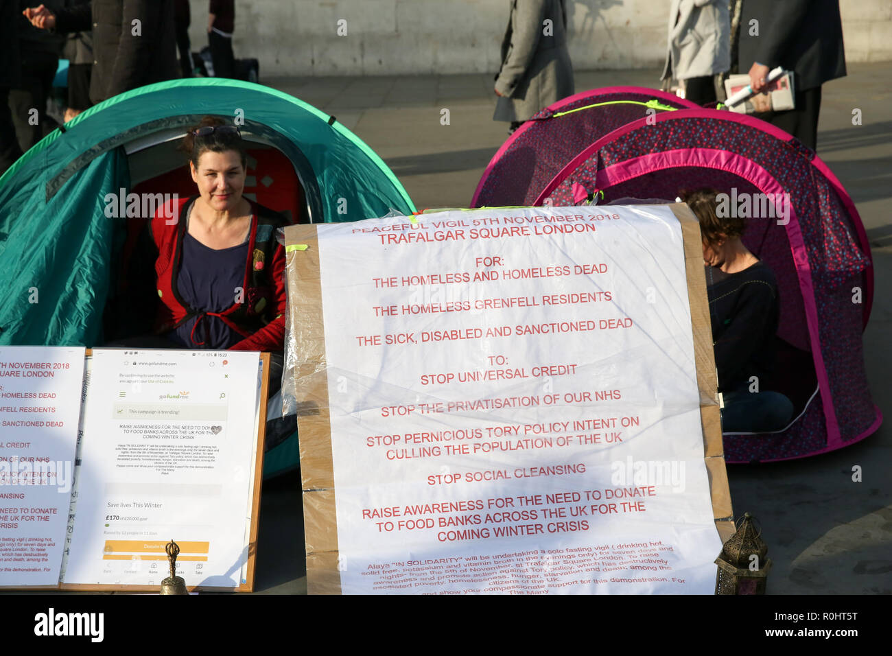Homeless grenfell residents hi-res stock photography and images - Alamy