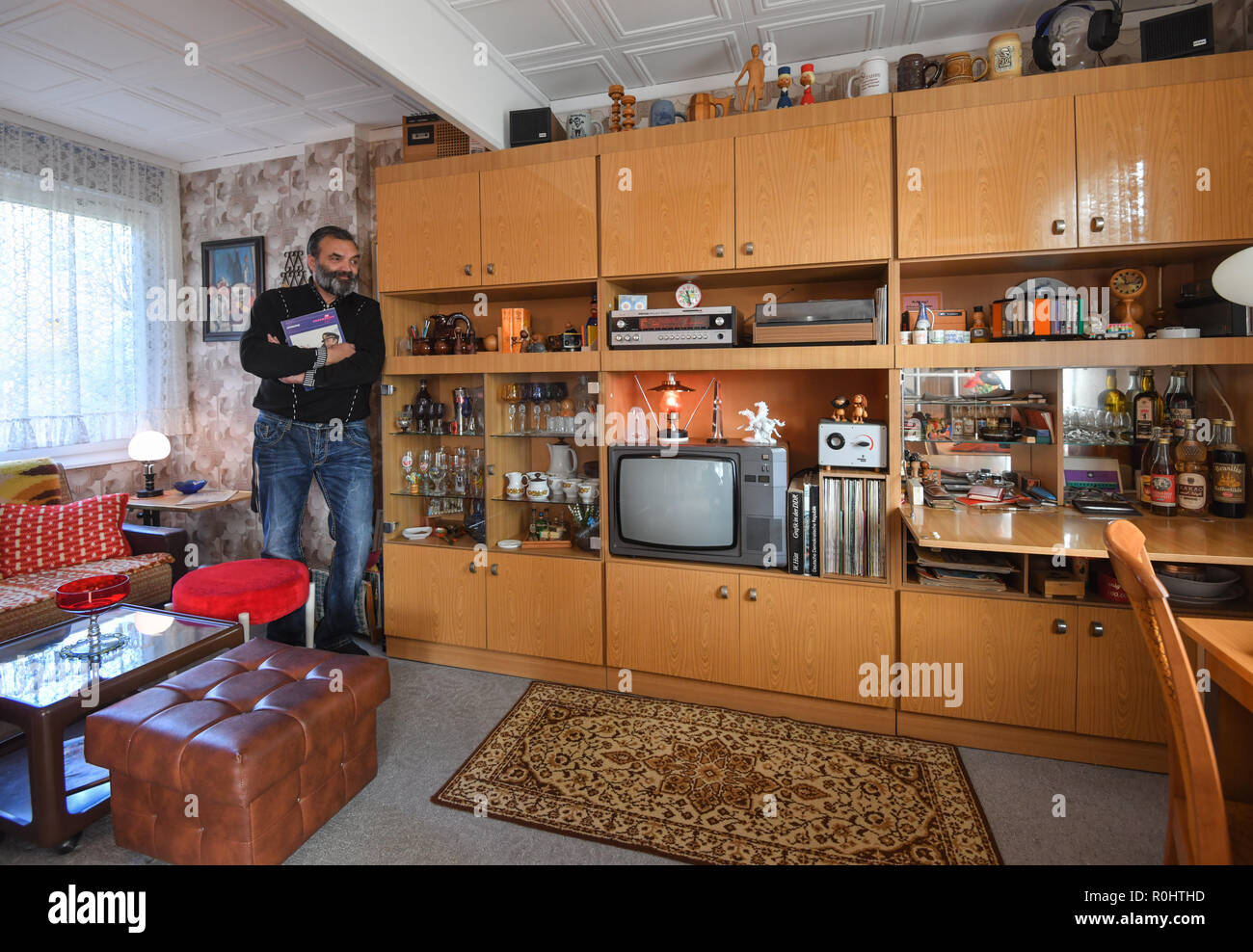 Vogelsdorf, Germany. 05th Nov, 2018. Peter Lieb can be seen in his GDR ...