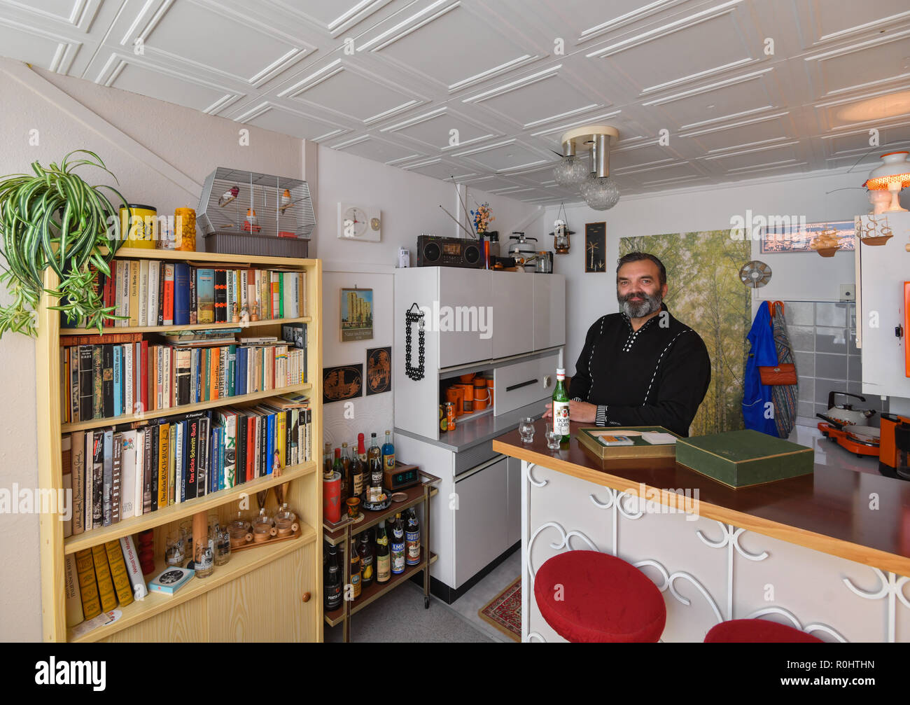 Vogelsdorf, Germany. 05th Nov, 2018. Peter Lieb can be seen in his GDR ...