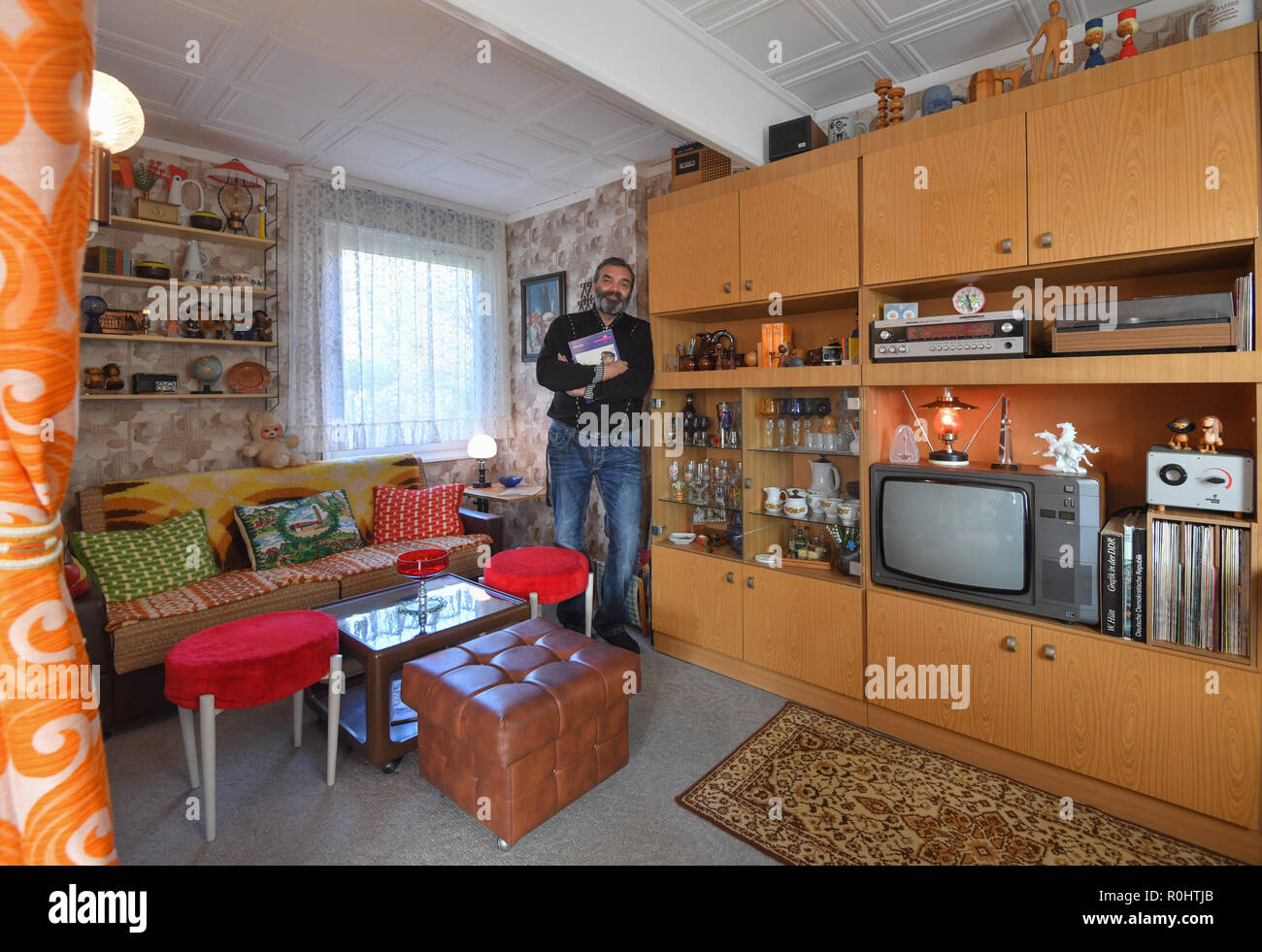 Vogelsdorf, Germany. 05th Nov, 2018. Peter Lieb can be seen in his GDR ...