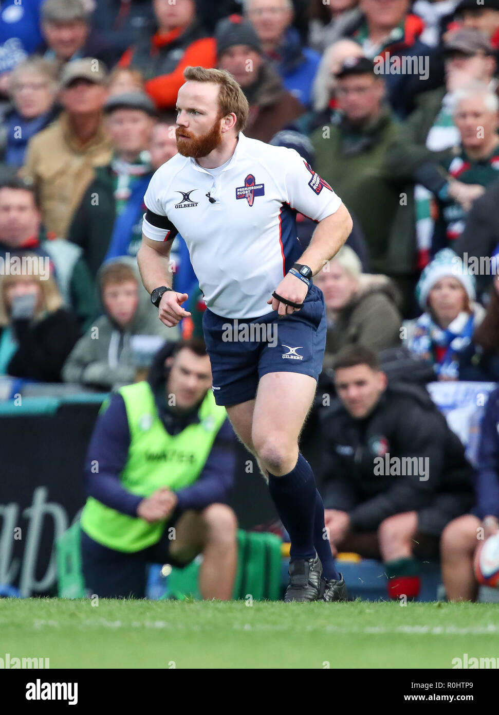 Leicester, UK. 3rd Nov 2018. Premiership Rugby Union. Leicester Tigers ...
