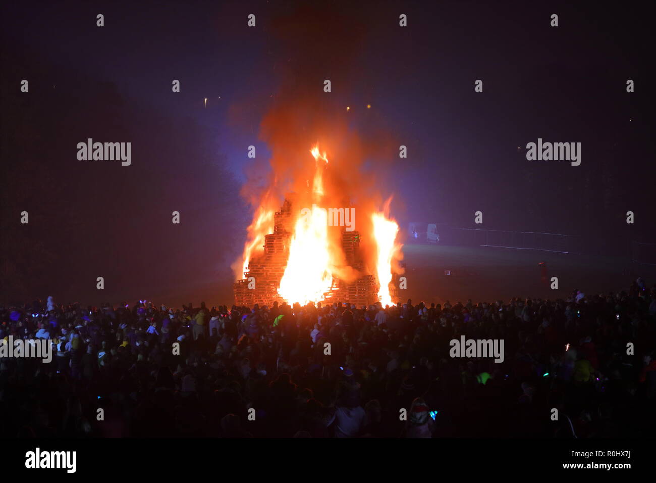 Council run bonfires hi-res stock photography and images - Alamy