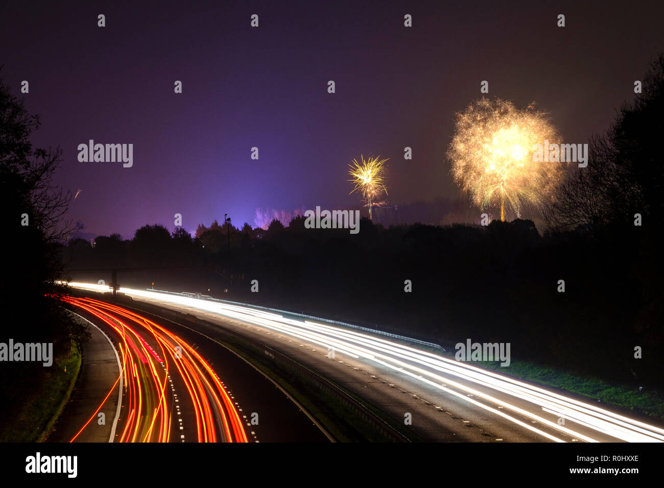 Lancashire motorway hi-res stock photography and images - Alamy