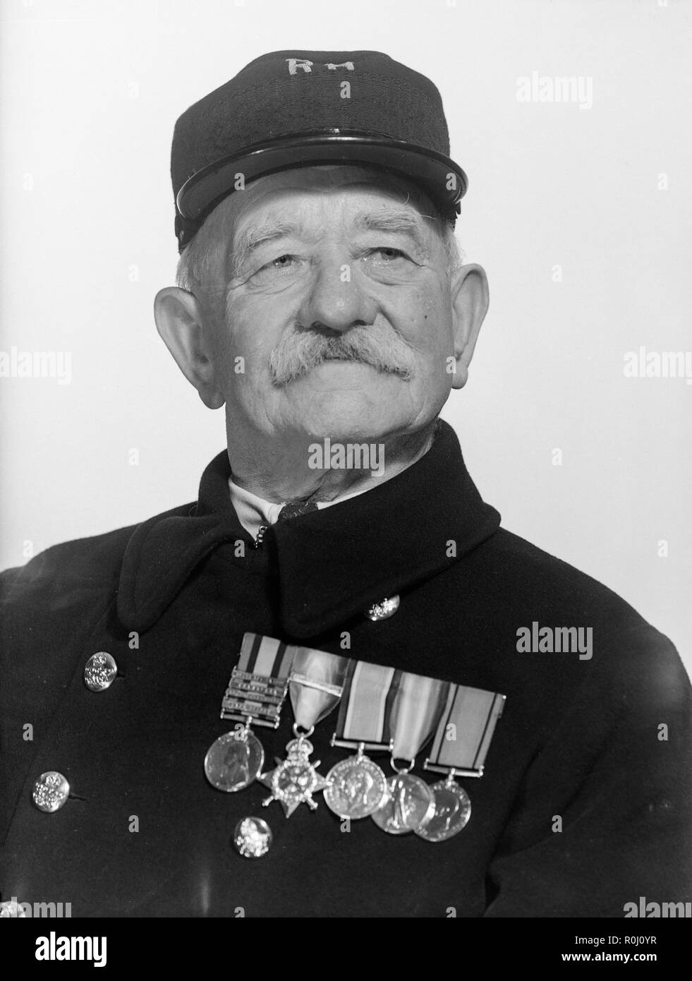 Soldier with moustache hi-res stock photography and images - Alamy