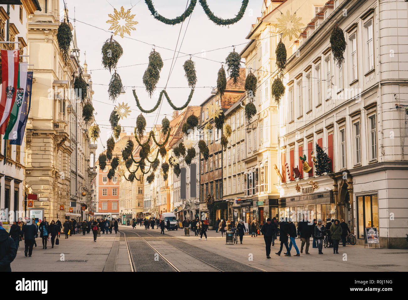 Graz christmas light hi-res stock photography and images - Alamy