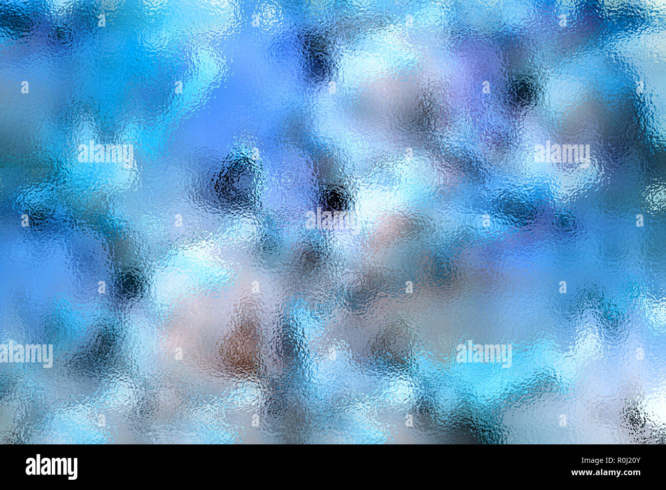 Abstract blue background glass texture Stock Photo - Alamy