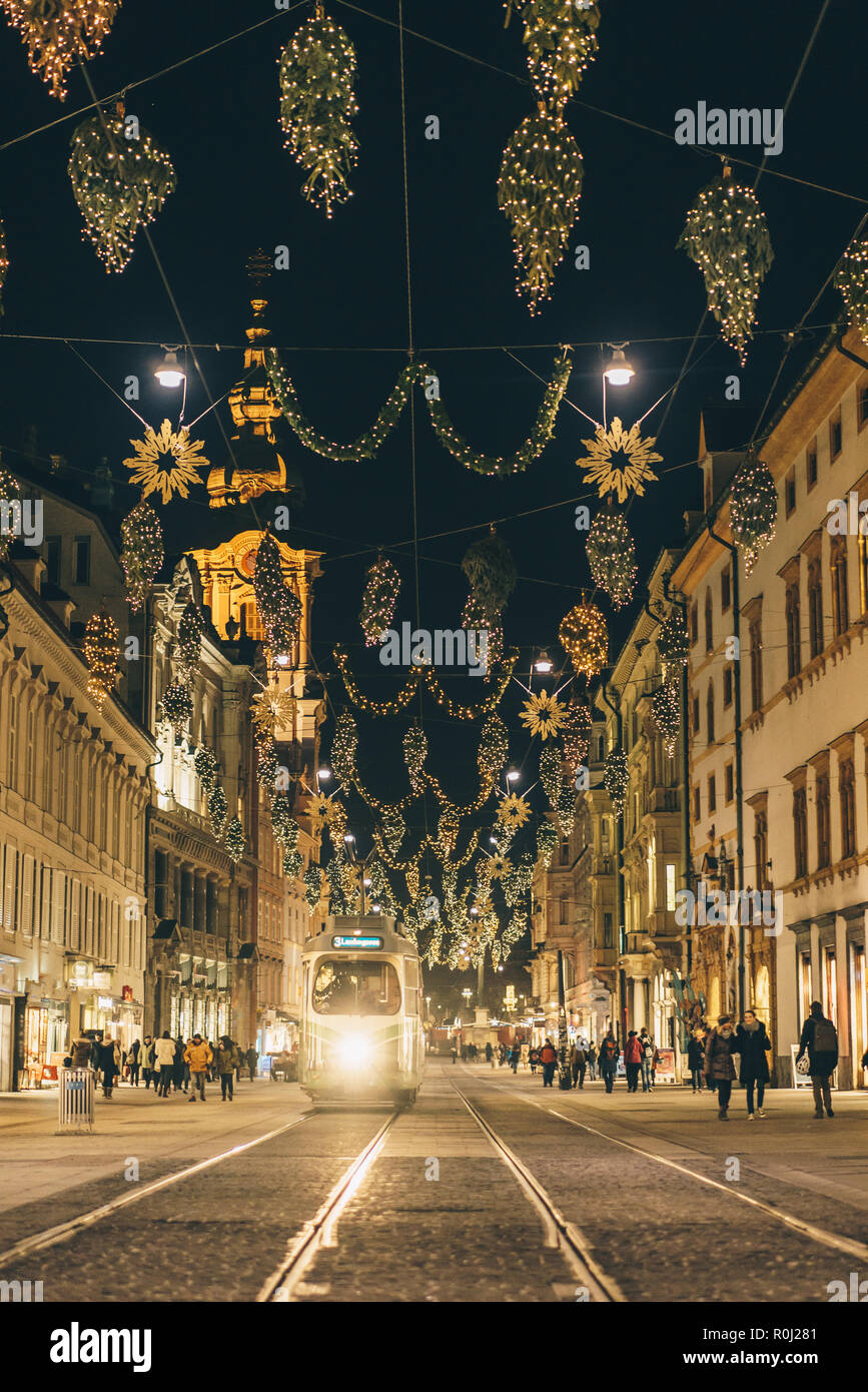 Graz christmas light hi-res stock photography and images - Alamy