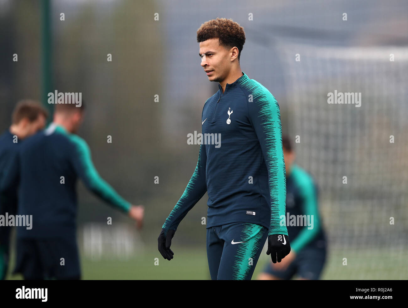 Tottenham Hotspur's Dele Alli during a training session at Enfield ...