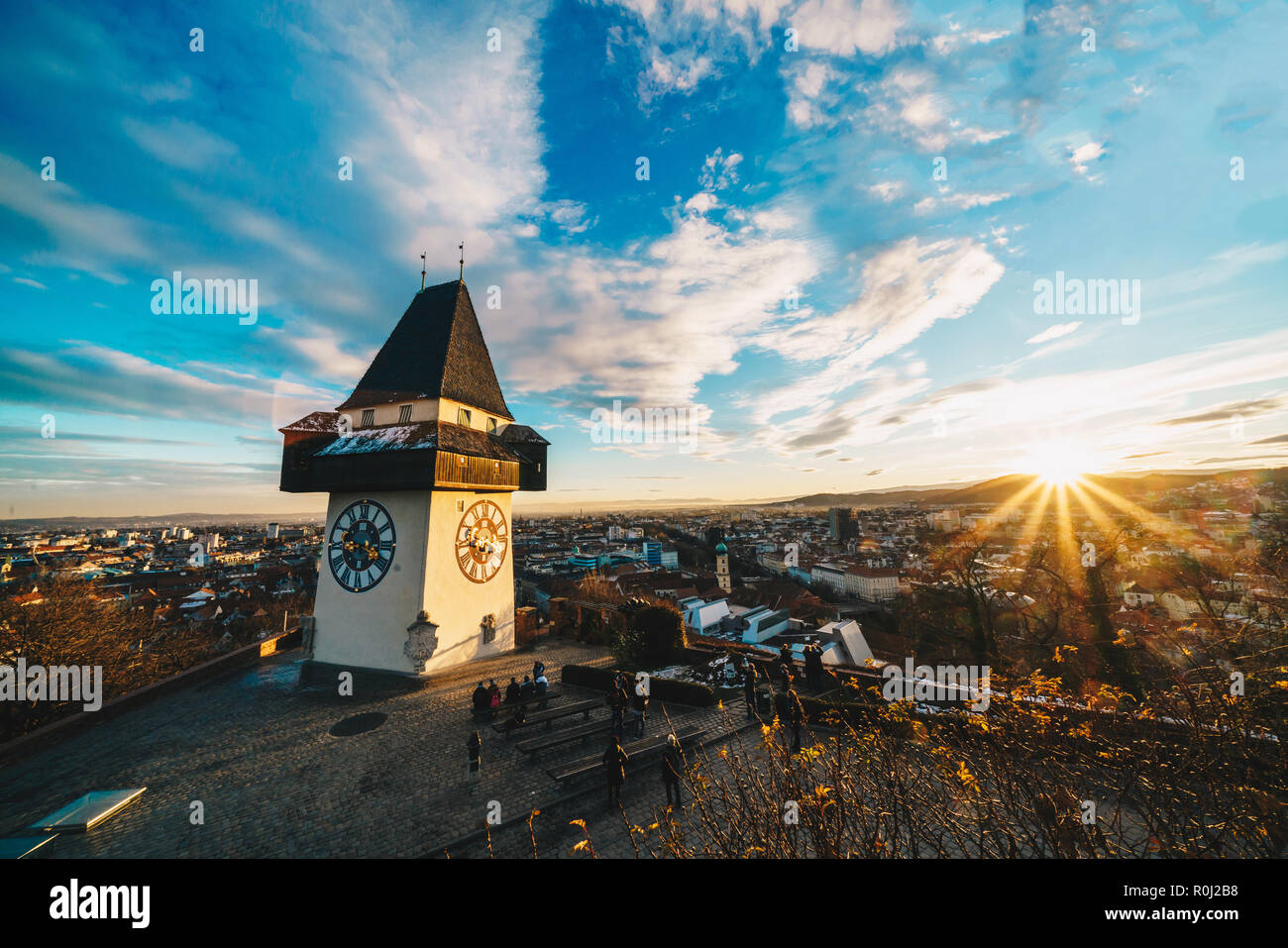 Graz Clock High Resolution Stock Photography and Images - Alamy