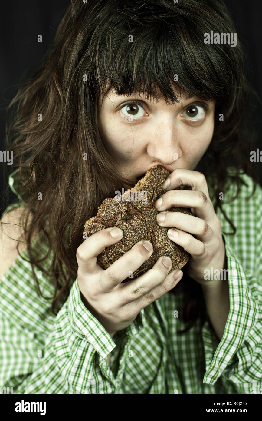 Girl Eating Her Poop